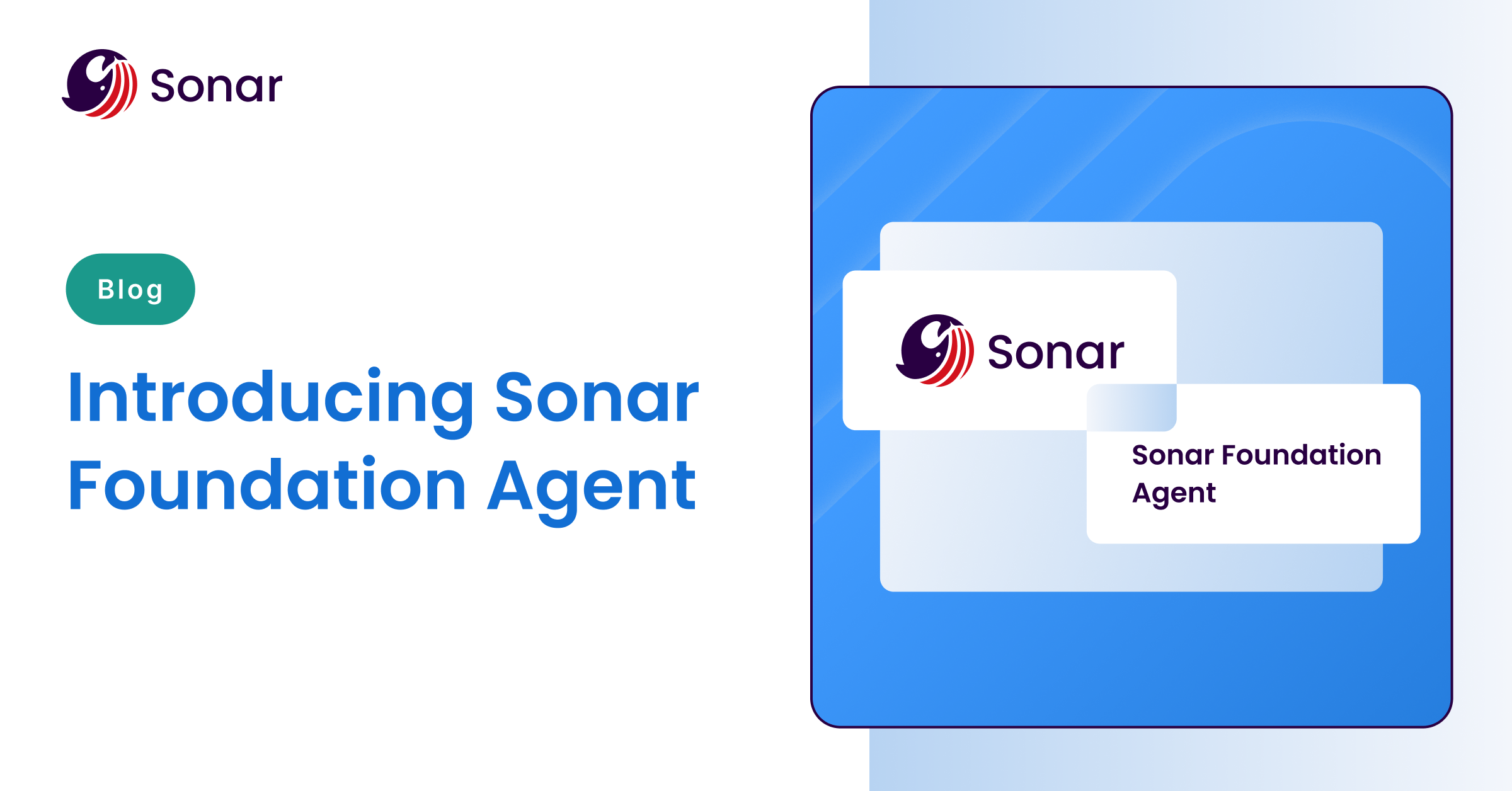 Introducing Sonar Foundation Agent | Sonar